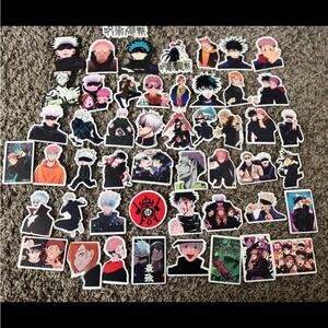 No Brand | Accessories | Jujutsu Kaisen 5pcs Sticker Set Japanese Anime ...